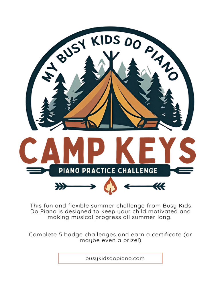 Camp Keys Practice Challenge Packet | PDF | Musicology