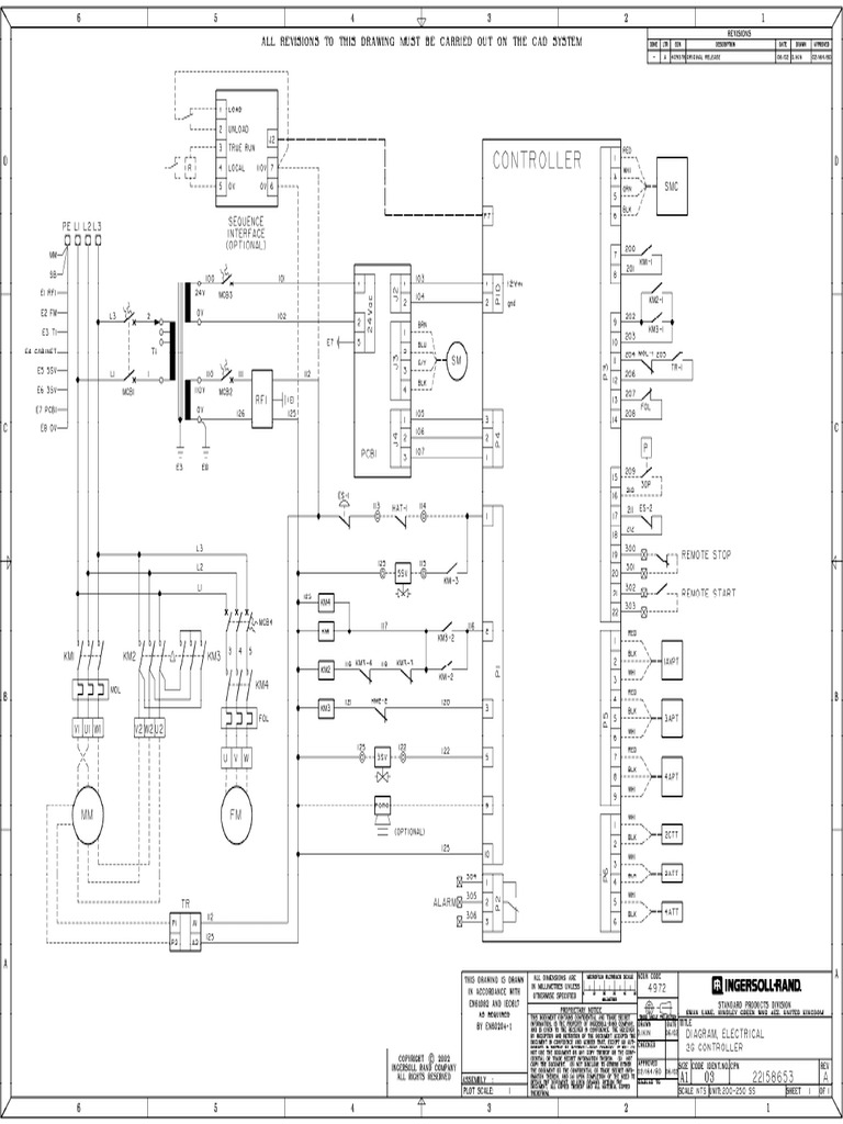 M200-250 KW AC Elect Schematic | PDF