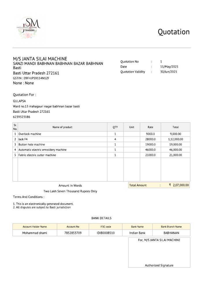 Quotation New New New | PDF