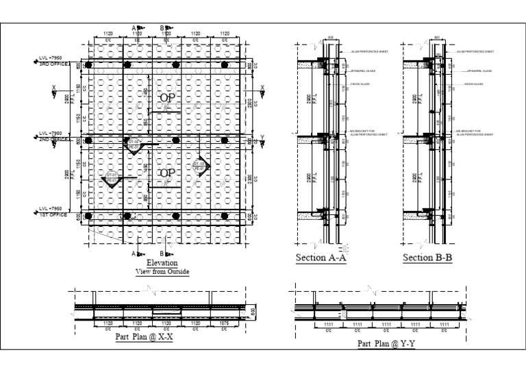PART ELEVATIONS (142mm Profile) - PE-01 | PDF