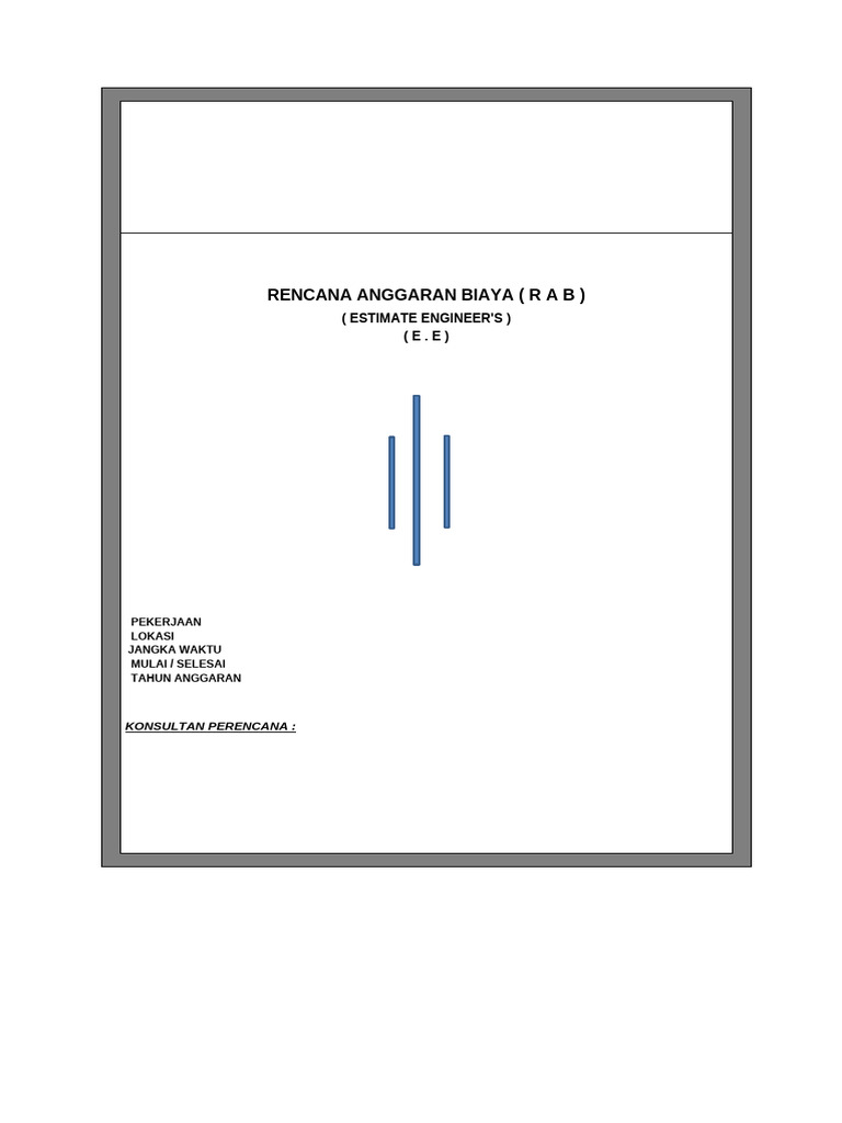 Rab Rehabilitasi Pagar | PDF