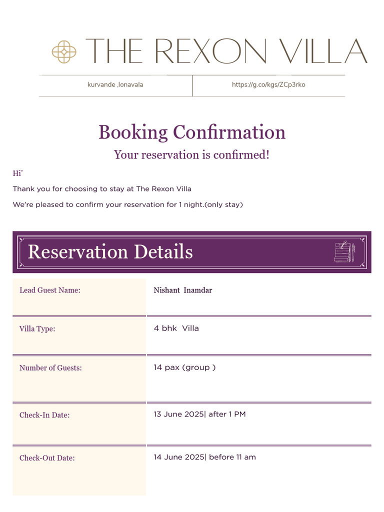 Booking Confirmation .PDF-1 | PDF