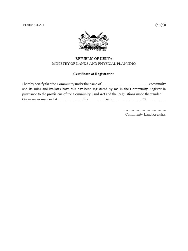 Form Cla 4 | PDF