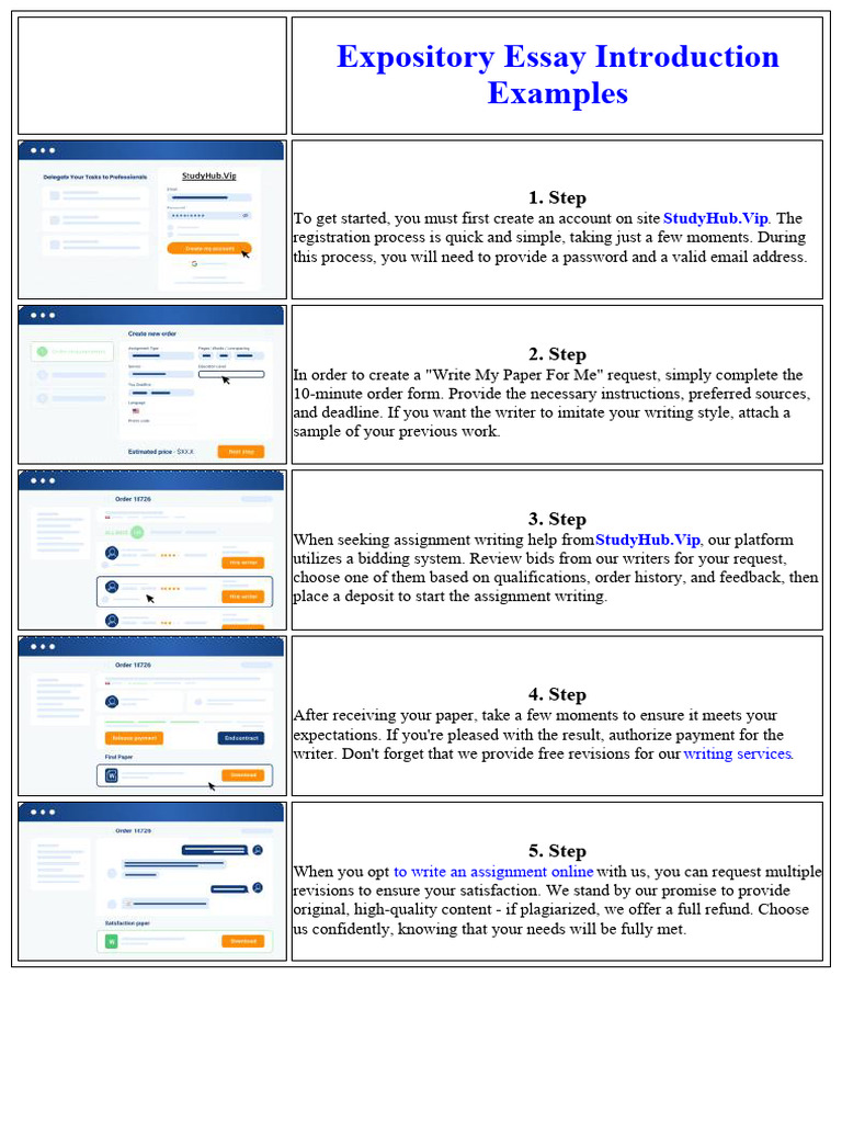 Expository Essay Introduction Examples | PDF | Essays | Altruism
