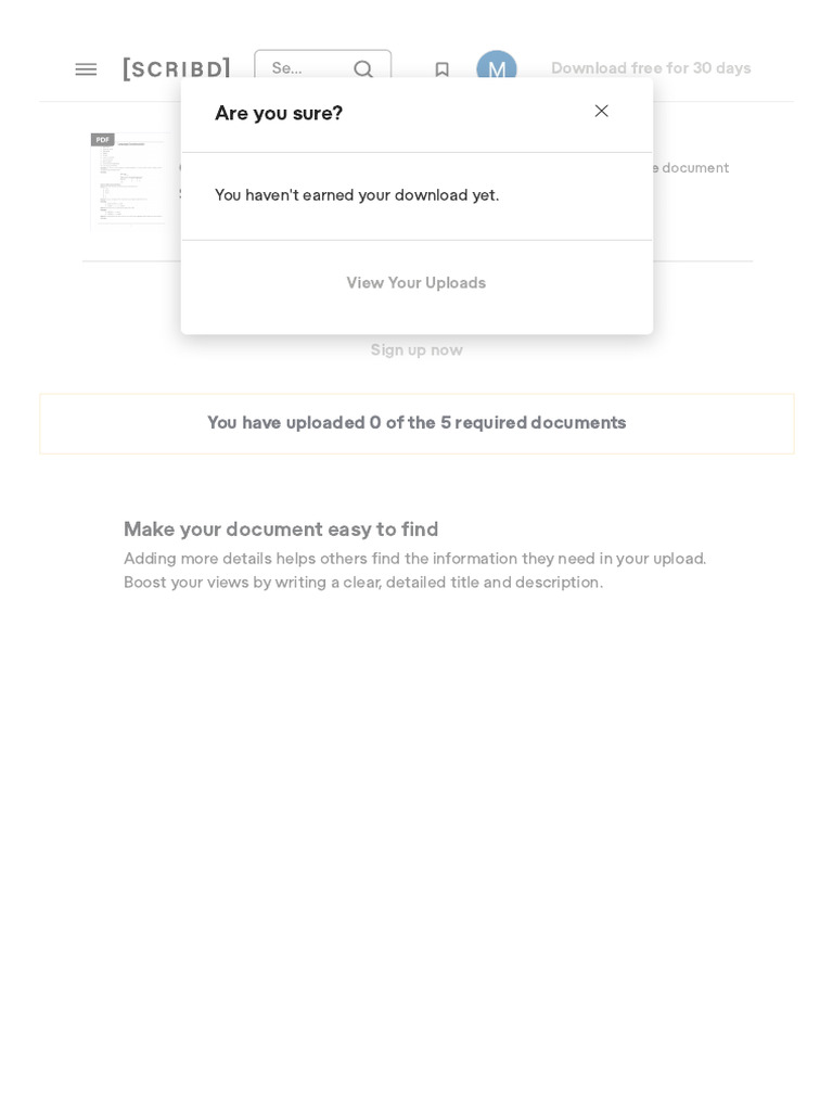 Uploading Documents on Scribd | PDF | Scribd | Computing