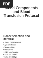 Blood Donor Questionnaire Form | PDF