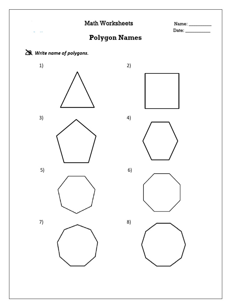In 4 Polygon-Names WS2 | PDF