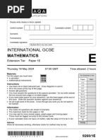 Edexcel IGCSE Maths Formula Sheet | PDF | Area | Euclidean Geometry
