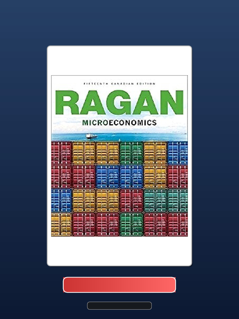 Microeconomics Fifteenth Canadian Edition by Christopher Ebook and ...