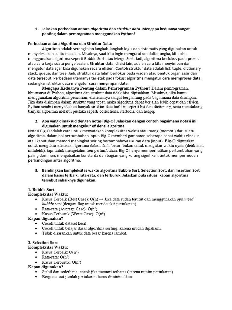 Yasa Ahmad AS - UAS Struktur Data | PDF