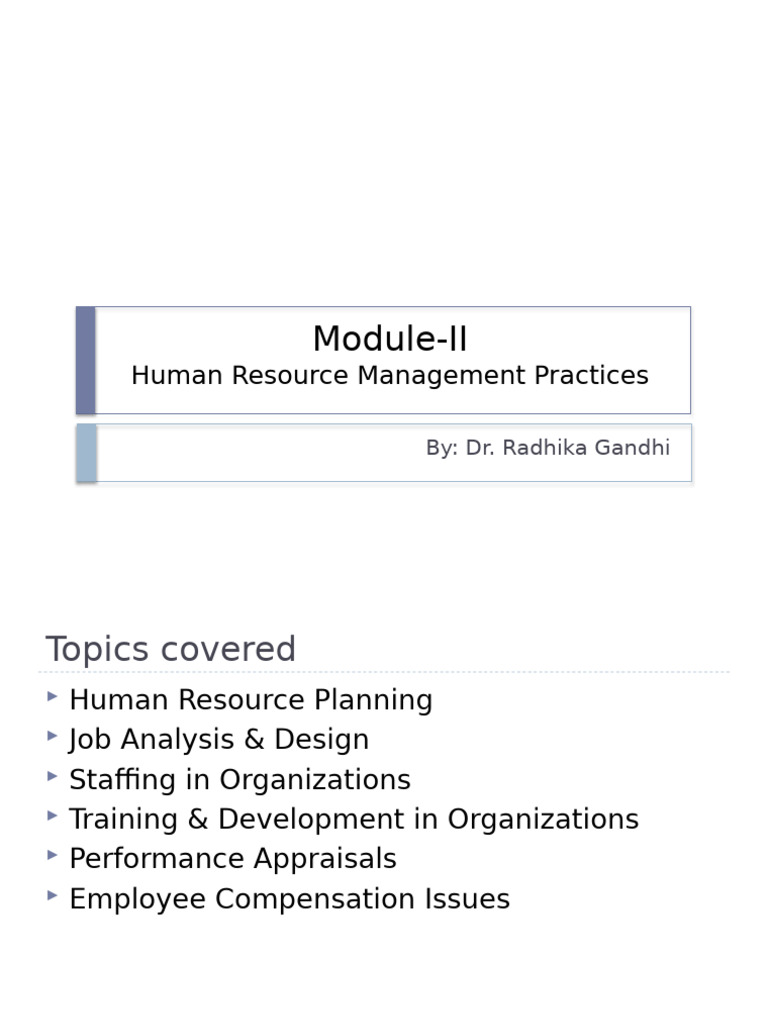 Human Resource Management Practices | PDF | Layoff | Human Resources