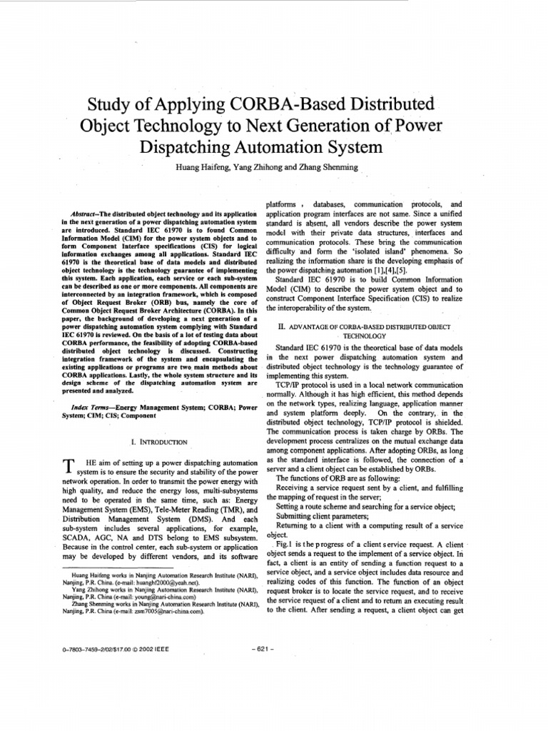 Journal 1 Pdf Common Object Request Broker Architecture Component Based Software Engineering