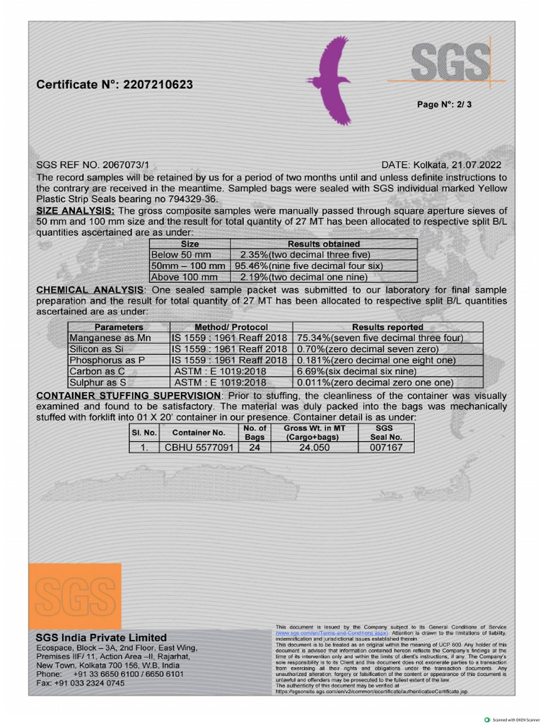 Test Reports - 15 | PDF