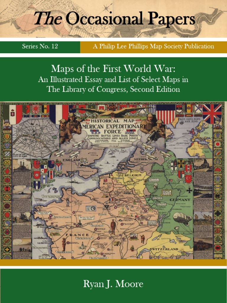 WWI Maps: Illustrated Essay & Collection | PDF | Barrage (Artillery ...