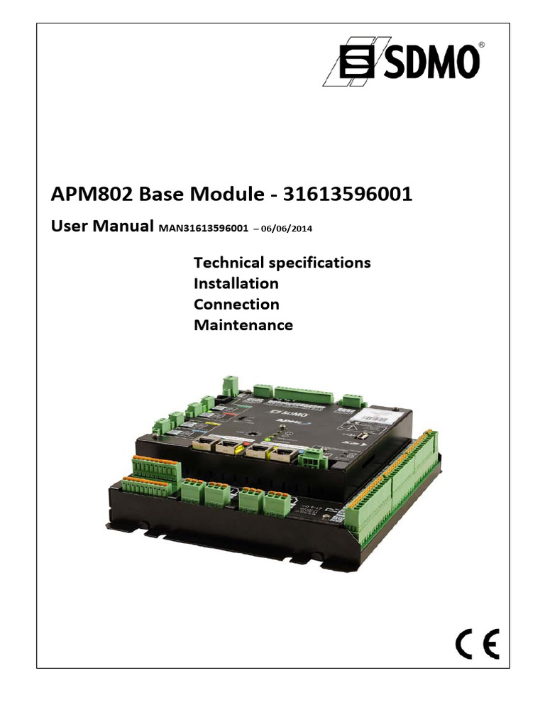 APM802 - User Manual Base - MAN31613596001 - EN | PDF | Electrical ...