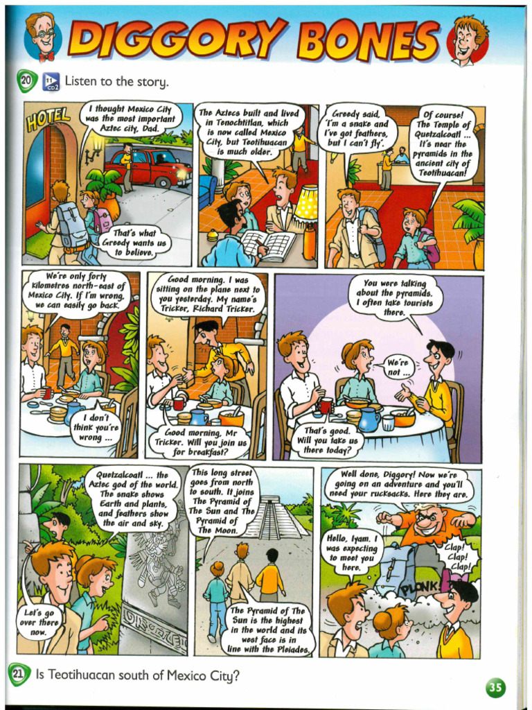 6º Libro English KID's BOX PB Diggory Bones 3 | PDF