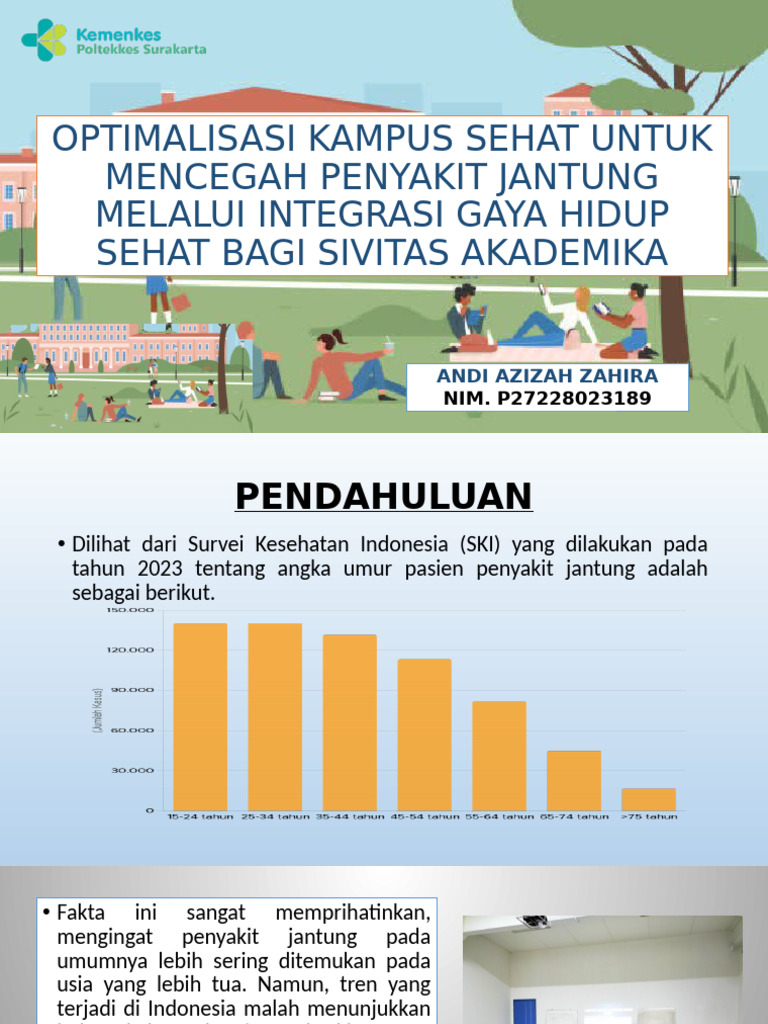 Optimalisasi Kampus Sehat Untuk Mencegah Penyakit Jantung Melalui | PDF