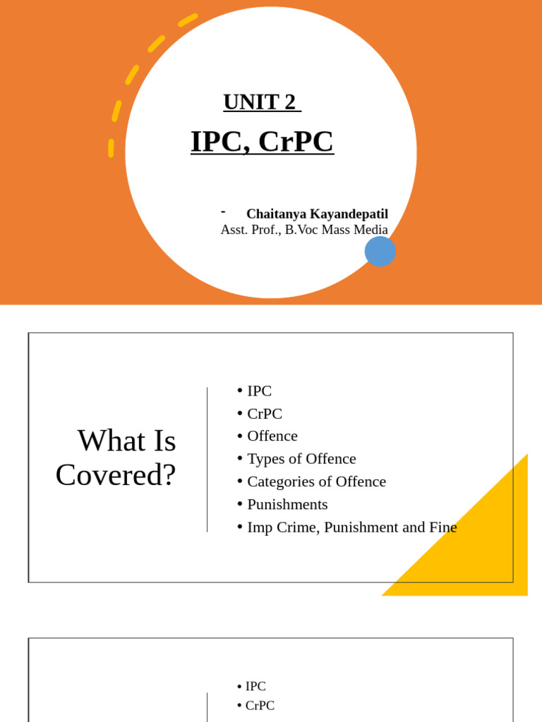 IPC, CRPC and Imp Sections | PDF