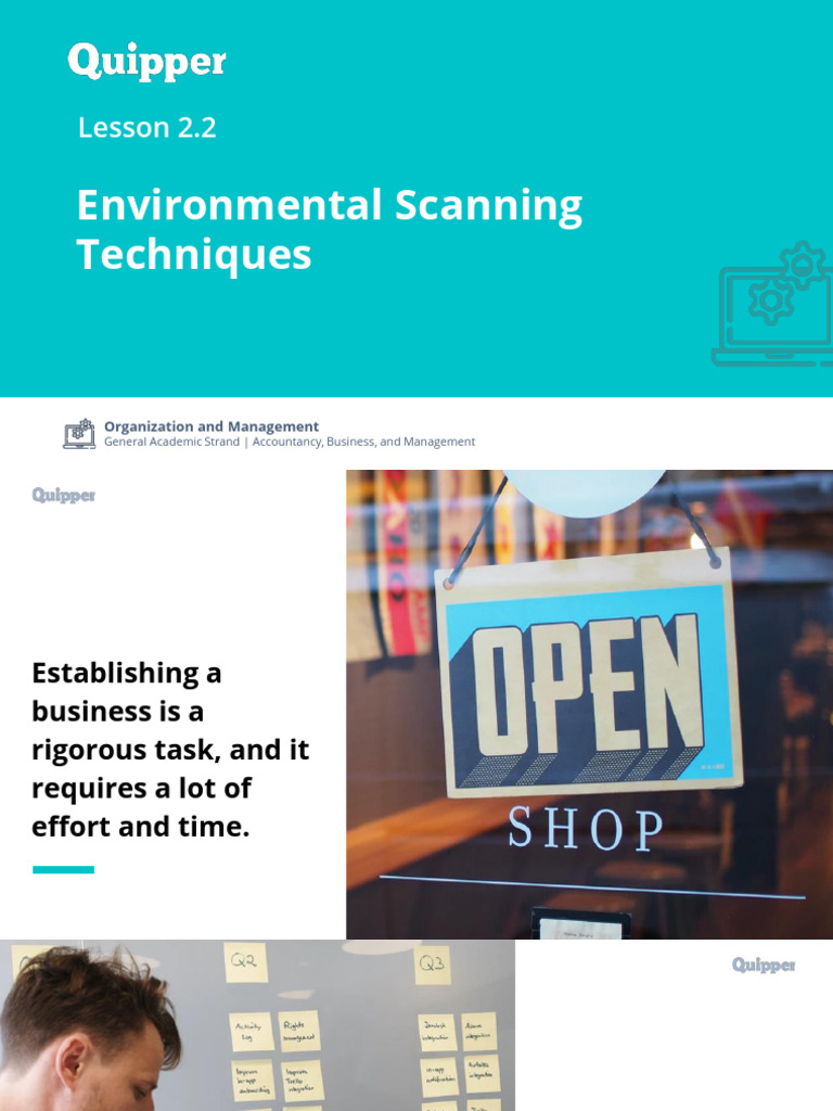 Environmental Scanning Techniques in Business | PDF | Swot Analysis ...