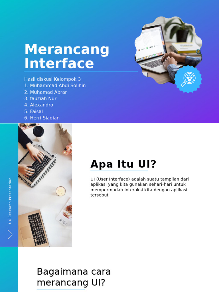 Panduan Rancang UI untuk Aplikasi | PDF