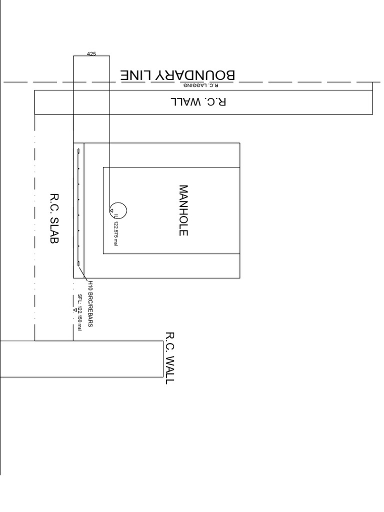 Manhole With RC Slab.. | PDF
