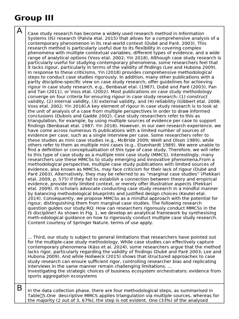 Group III Researc | PDF | Methodology | Validity (Statistics)