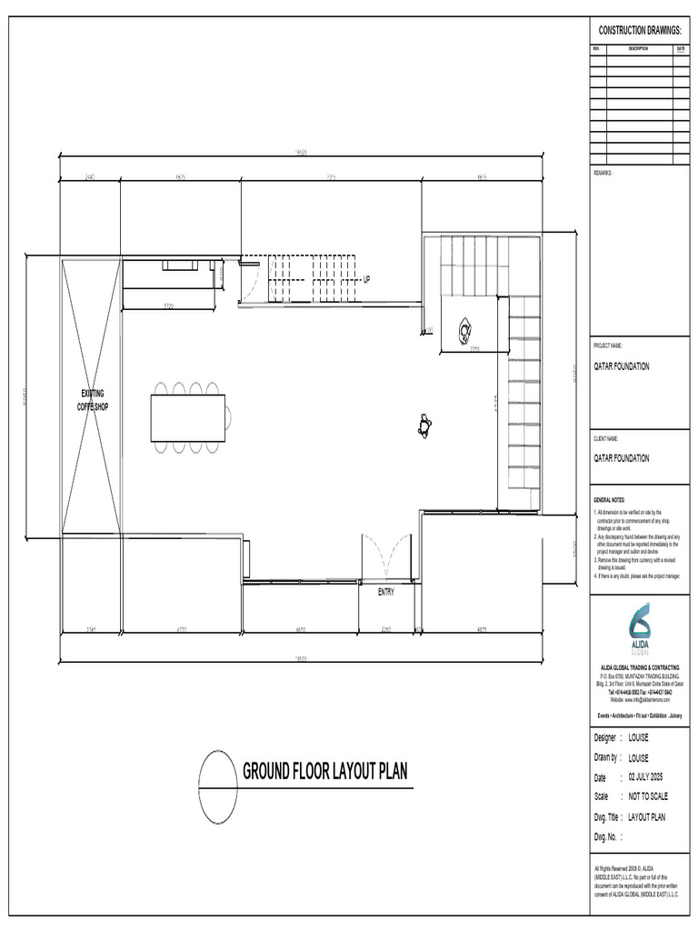 Qatar Foundation Layout Plan | PDF | Real Estate