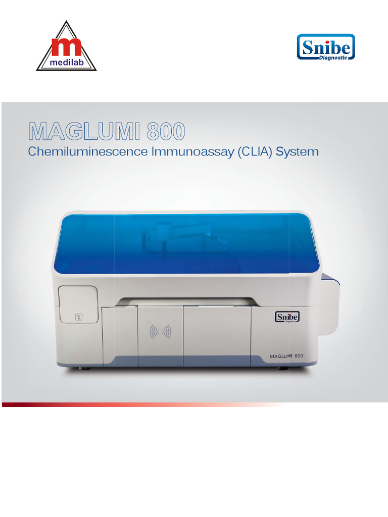 Maglumi 800 CLIA System Overview | PDF | Immunoassay