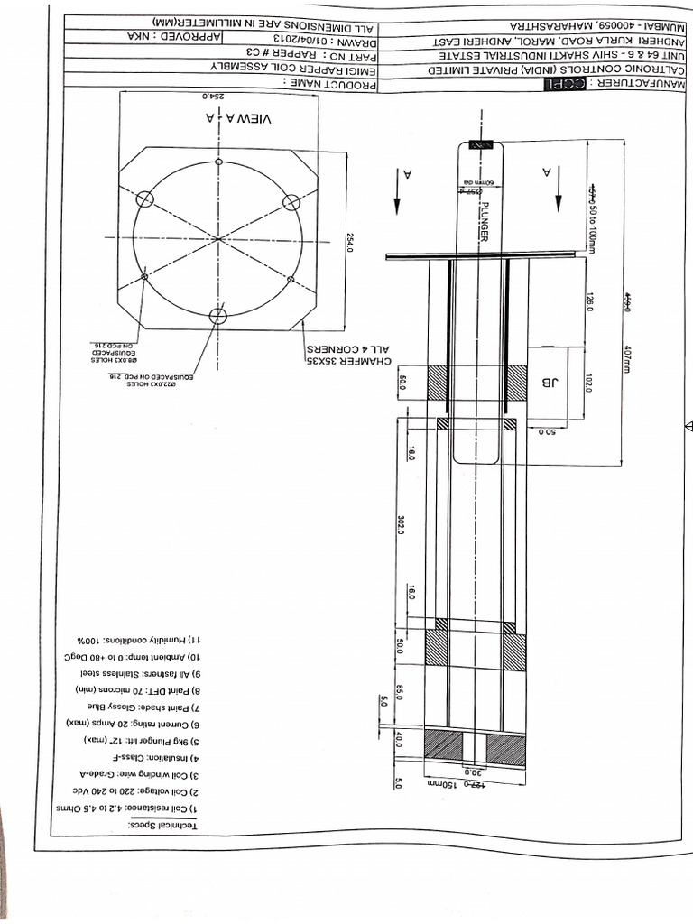 Rapper Coil Assembly | PDF