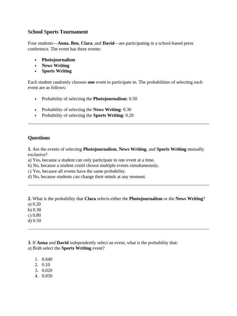 Situational Problem PISA | PDF