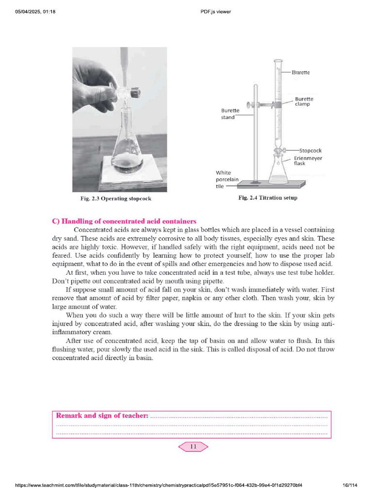 Chem Practical | PDF