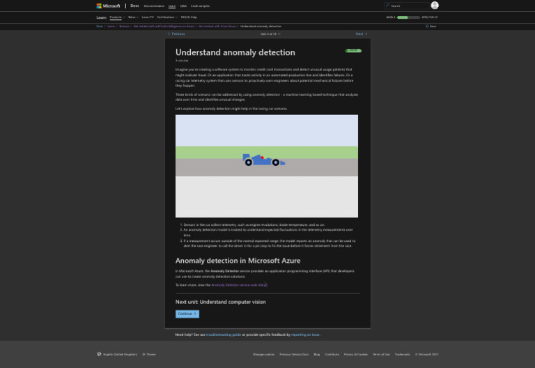 Azure Anomaly Detector Overview | PDF | Microsoft Azure | Microsoft