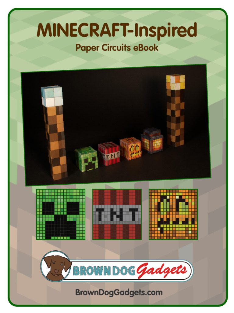 Minecraft Inspired+Paper+Circuits+eBook | PDF