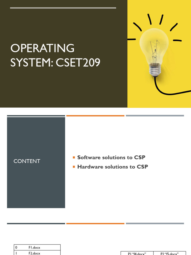 11 Process Synchronization Solution | PDF | Computer Engineering | Operating System Technology