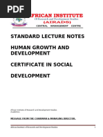 Human Growth and Development Notes | PDF | Prenatal Development | Bone