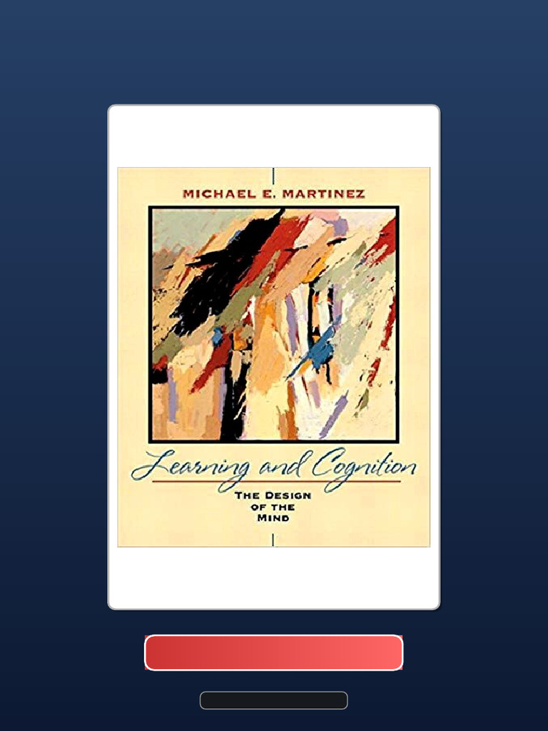 Learning and Cognition The Design of The Mind Official Test Bank | PDF ...