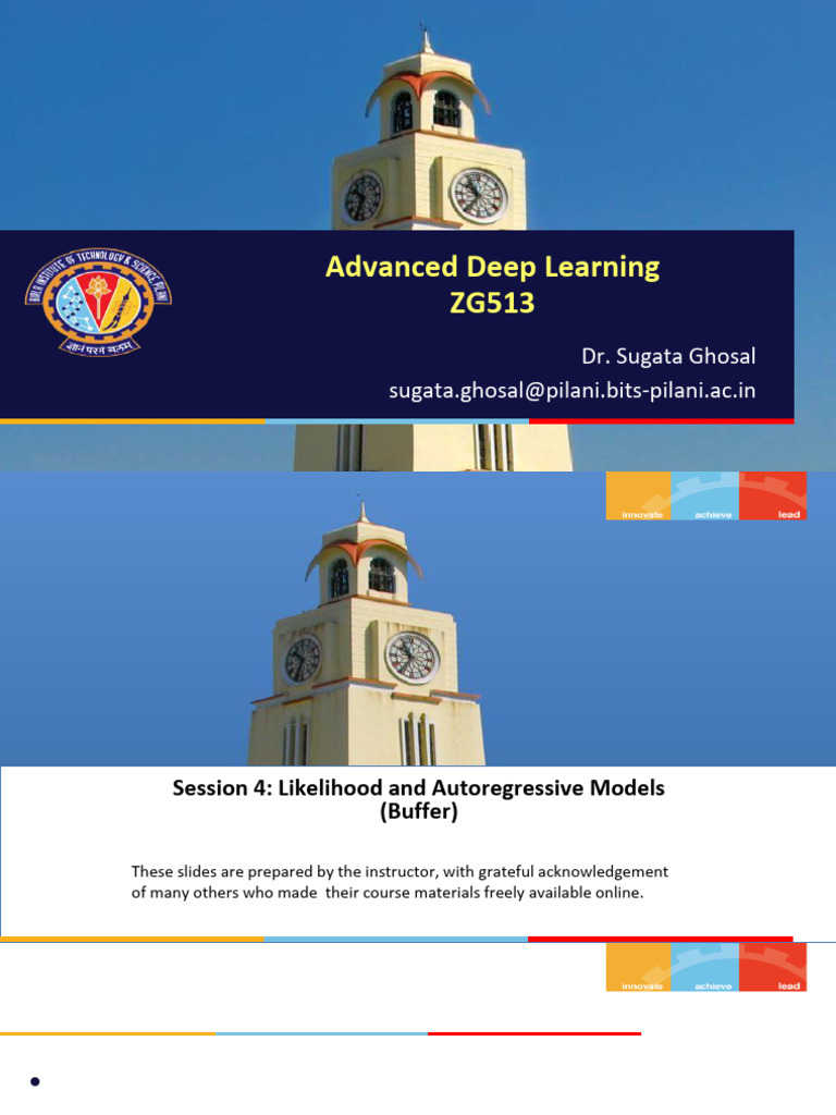 Advance Deep Learning - BIT L4 | PDF | Applied Mathematics | Machine Learning