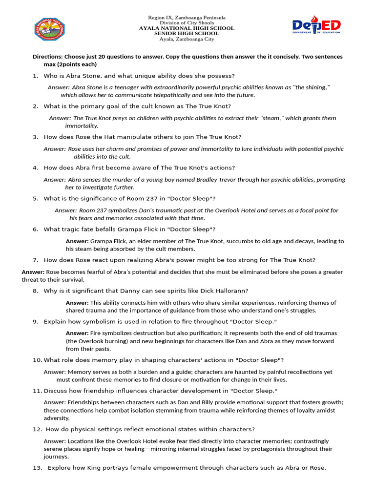 Summative Test 2 Final With Answer Key | PDF | Poetry | Hernán Cortés