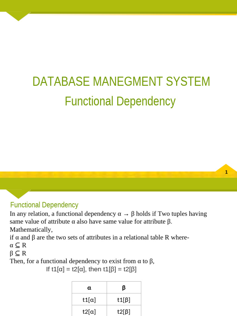 Functional Dependancy | PDF | Computer Programming | Mathematical Logic