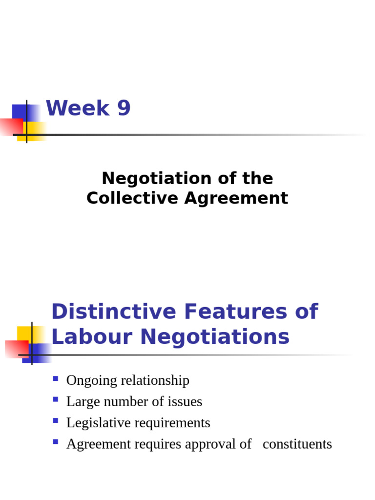 Labour Negotiation Structures Explained | PDF | Collective Bargaining ...