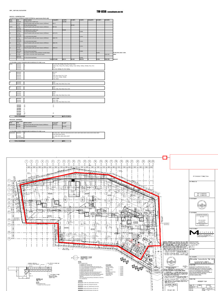 Bdip - C&s Plans & Calculation | PDF | Architectural Design | Architecture