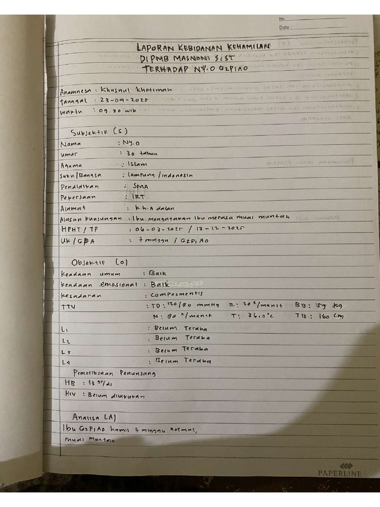 Soap Kehamilan Khusnul Khotimah | PDF