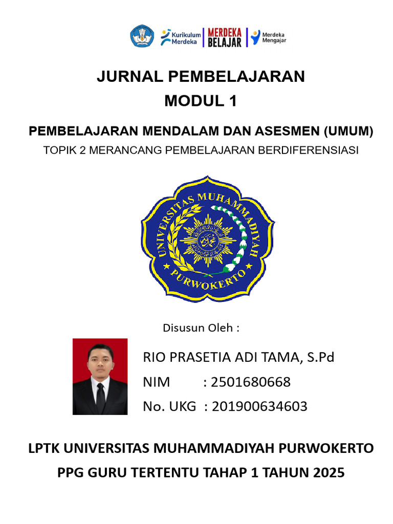 Rio Prasetia Adi Tama - 2501680668 - Diverensiasi | PDF