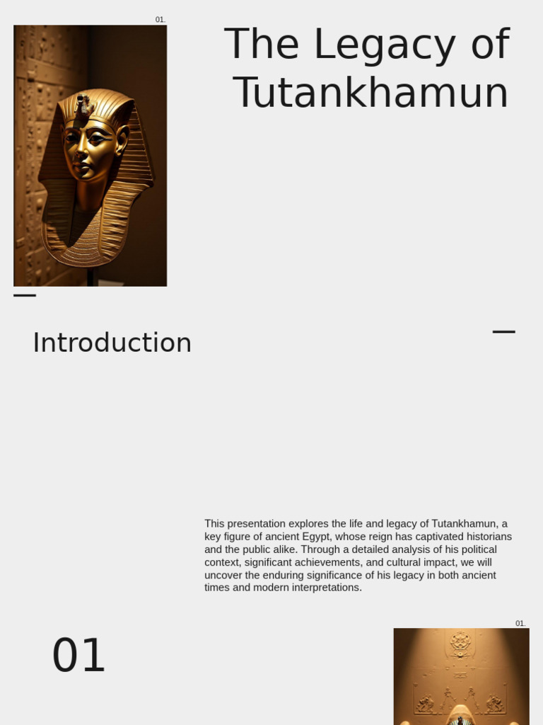 The Legacy of Tutankhamun | PDF | Tutankhamun | Akhenaten