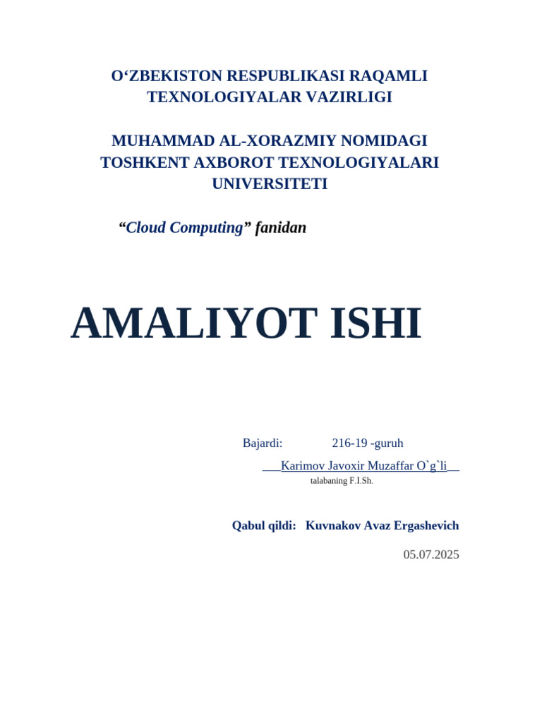 CloudComputing 2 | PDF