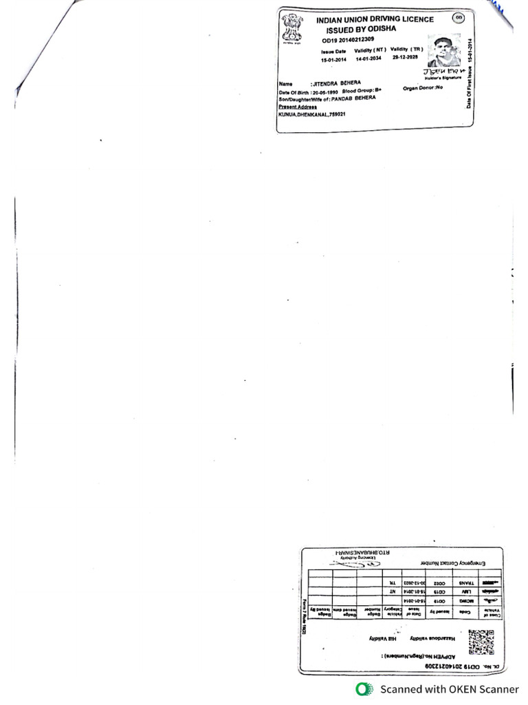 Jitendra Behera DL | PDF