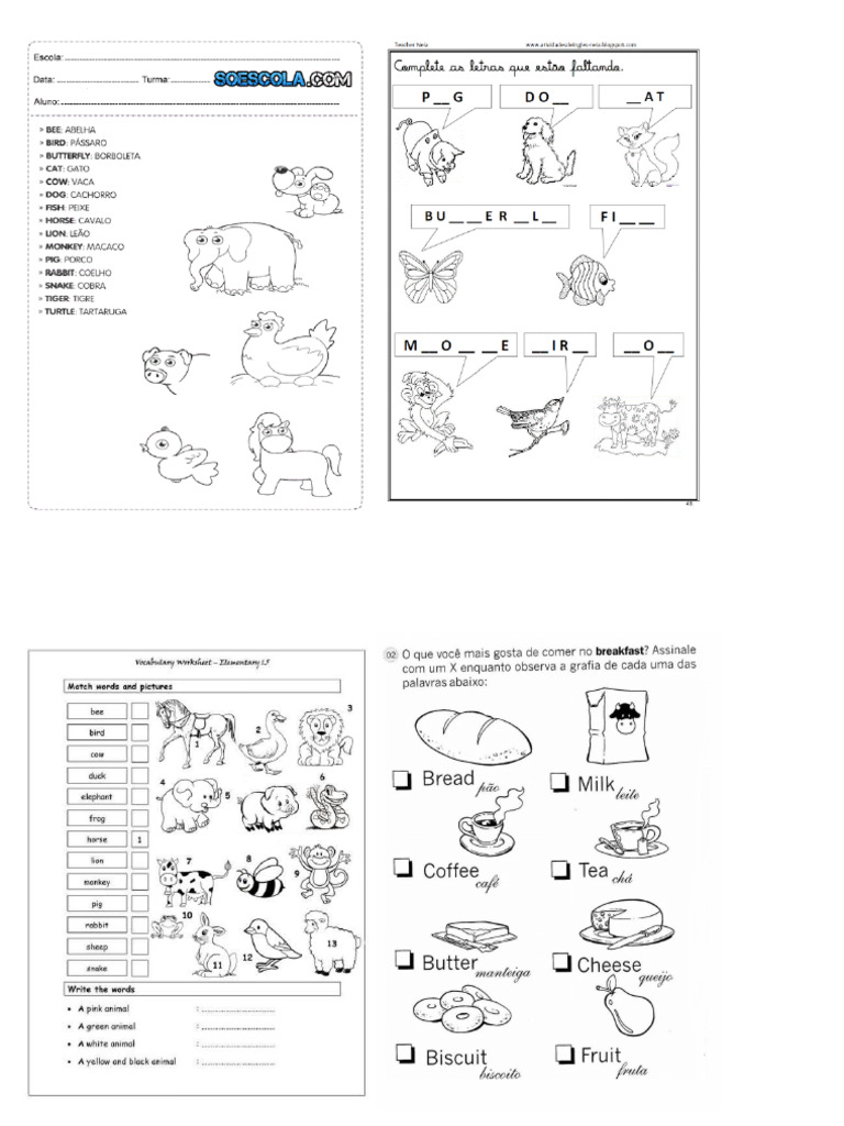Ex de Ingles Breakfast | PDF