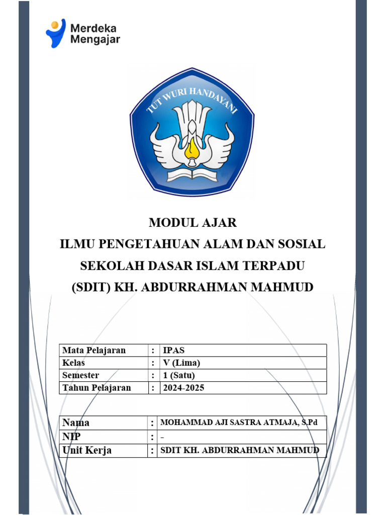 Modul Ajar PPG Aji Fix | PDF