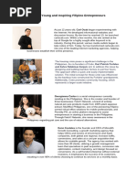 Successful Technopreneurs in The Philippines | PDF | Computing ...