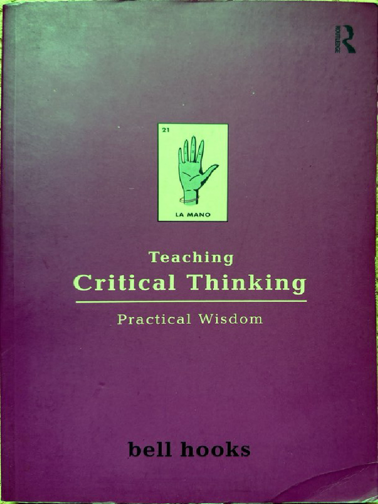 Bell Hooks Critical Thinking | PDF